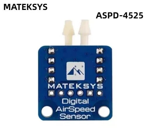 Датчик воздушной скорости ASPD-4525 DIGITAL AIRSPEED SENSOR для радиоуправляемых моделей, синий
