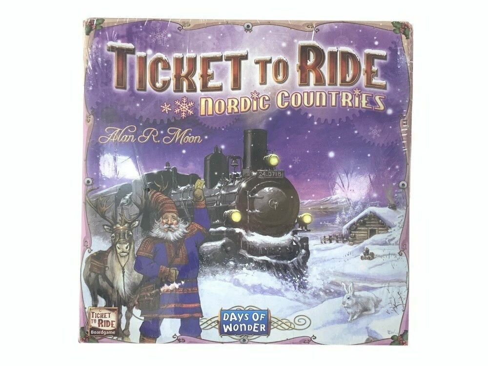 Настольная игра Ticket to Ride: скандинавск