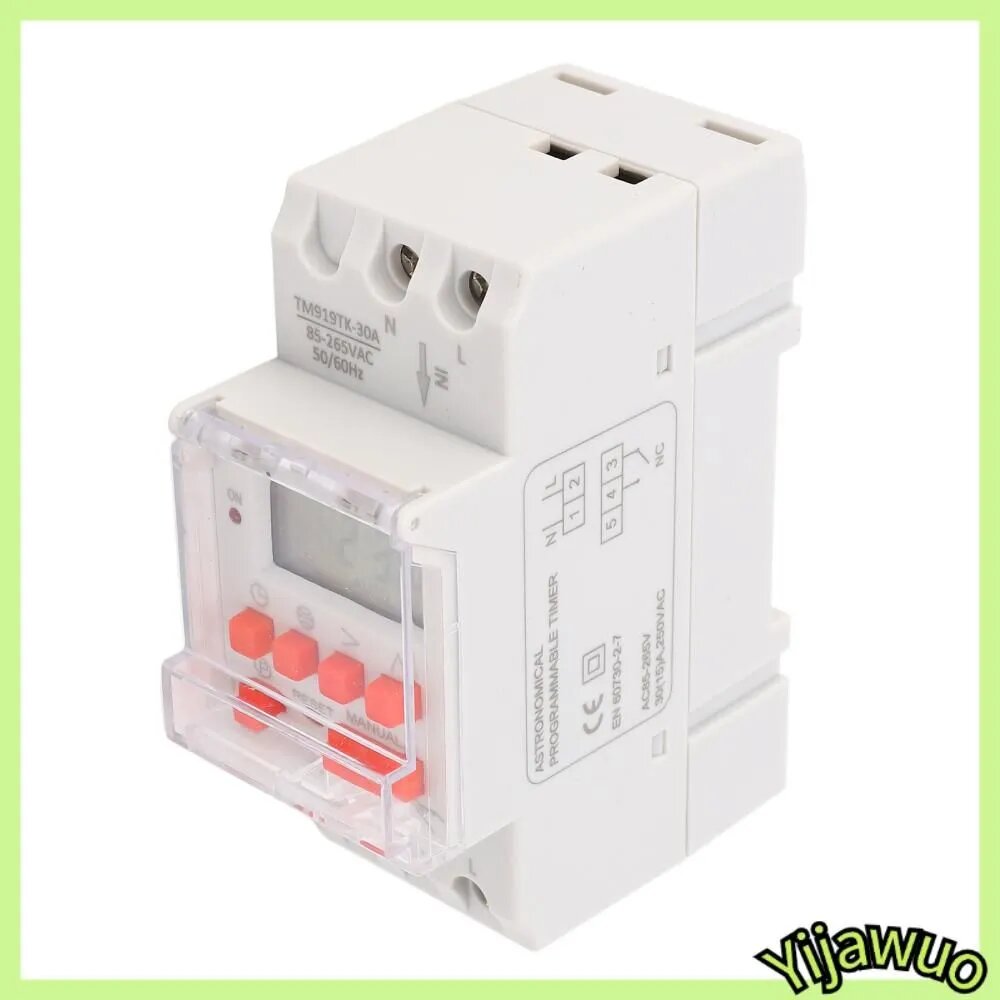 Таймер TM919TK-30A астрономический программируемый на DIN-рейку 85-265VAC 50/60Hz