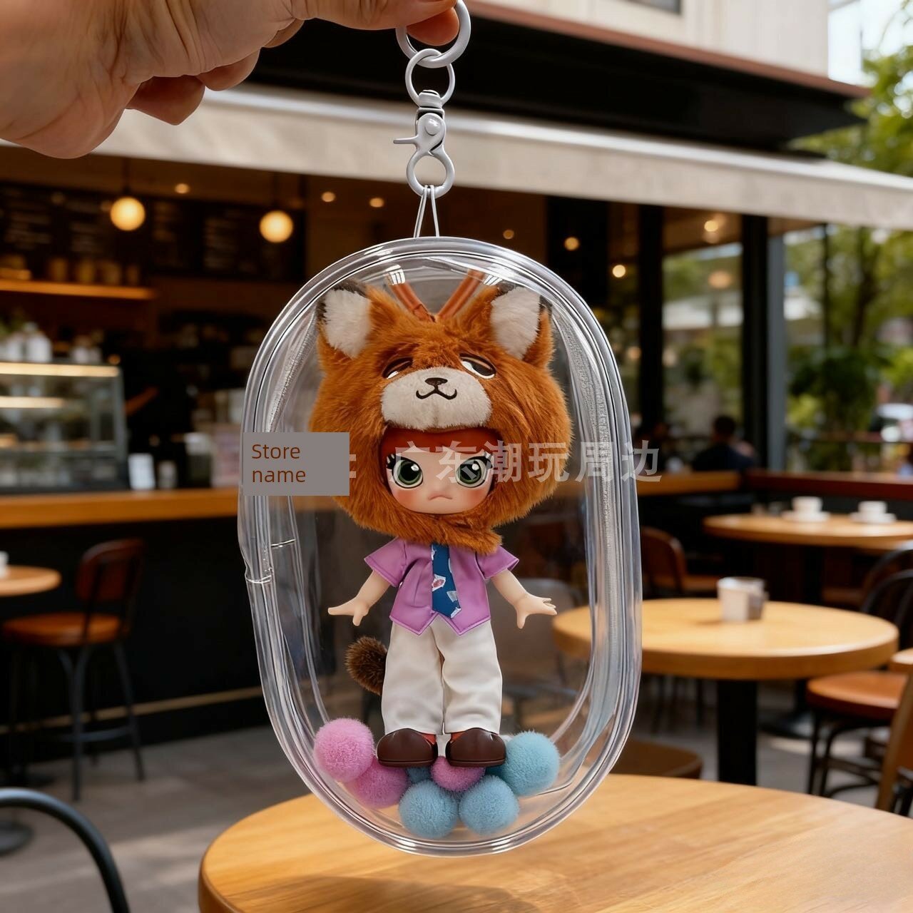 17 см. чехол для куклы MOLLY Animal Crossing Ник, защитный чехол для коллекционеров, без куклы