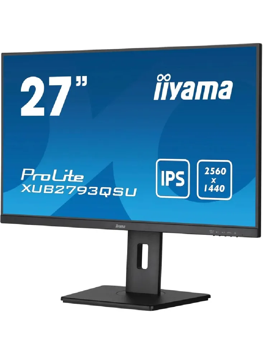 Монитор Iiyama ProLite XUB2793QSU-B7, диагональ 27", IPS, разрешение 2560x1440