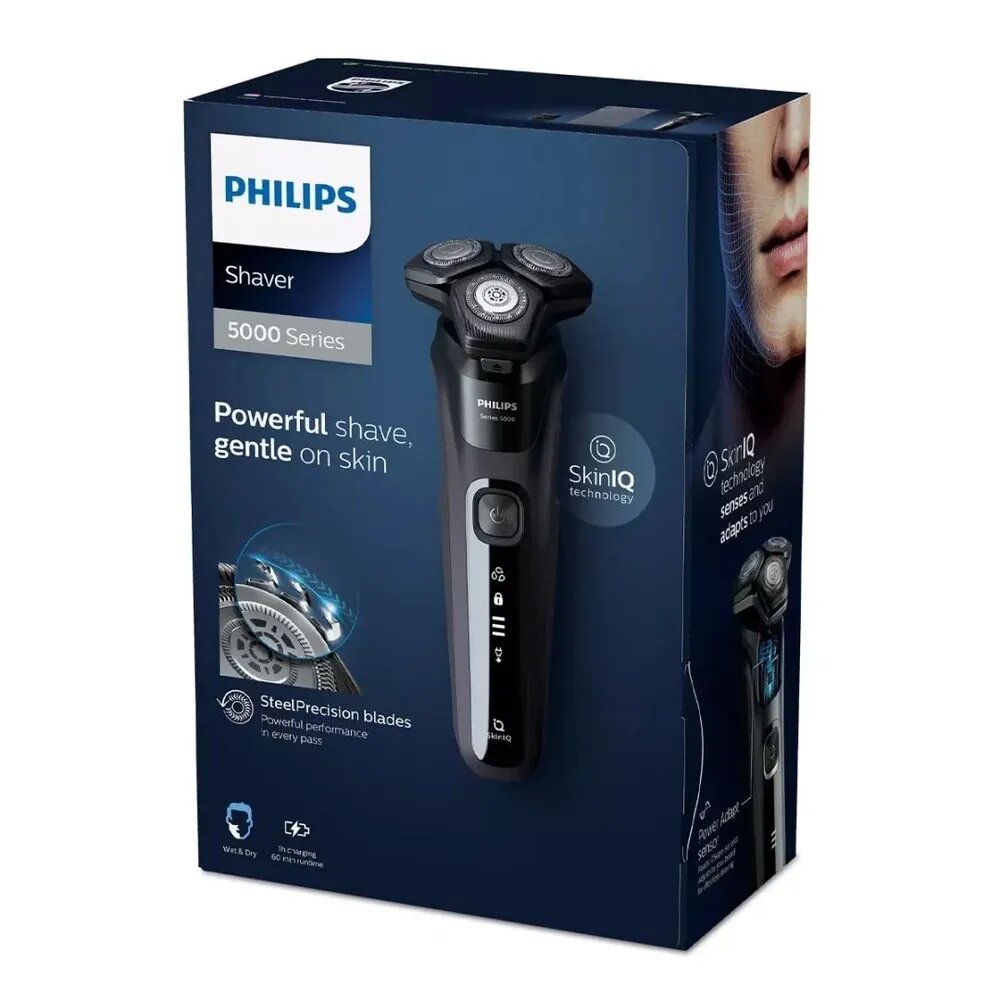 Электробритва PHILIPS S5588, черный, черный матовый, черный