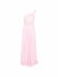 Платье Giambattista Valli One-shoulder maxi dress, размер 42, коралловый/розовый
