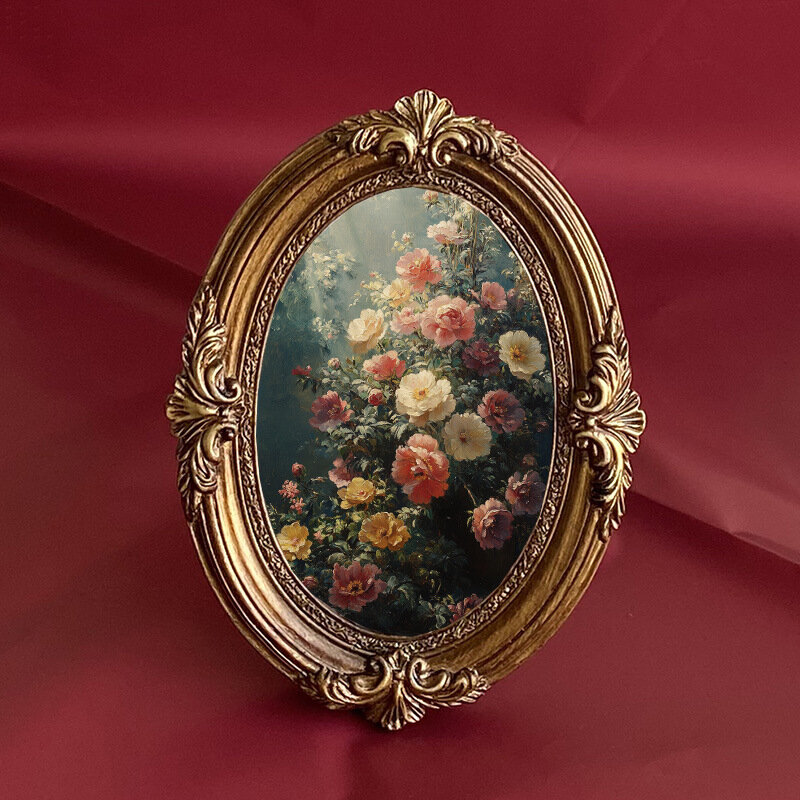 Фоторамка из смолы в европейском стиле с рельефным узором, настольное украшение, настенная картина, рамка для фотографий, декор для дома, фоторамка из смолы.