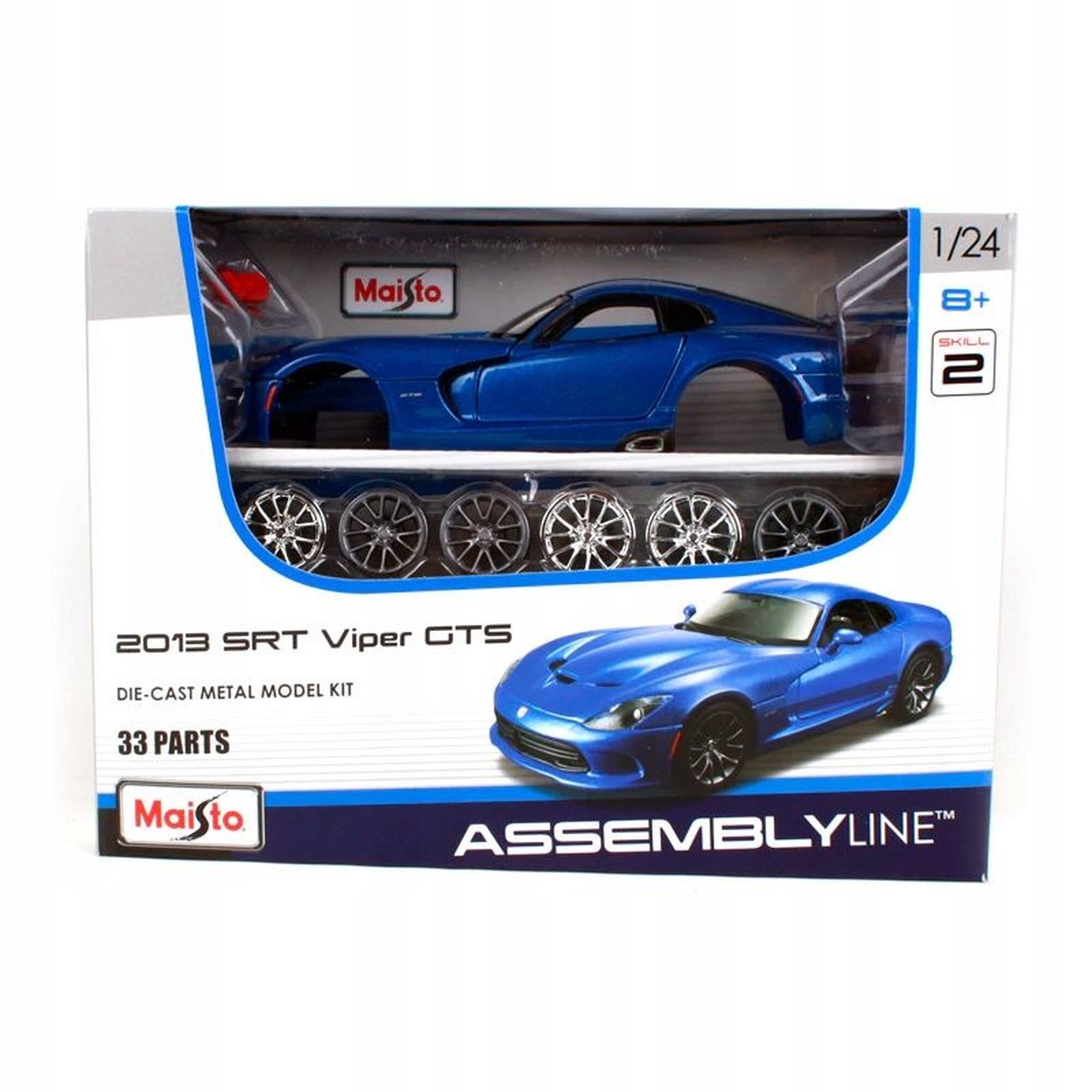 Игрушечный транспорт Maisto- Сборная модель Dodge Viper GTS 2013, 1/24- 39271