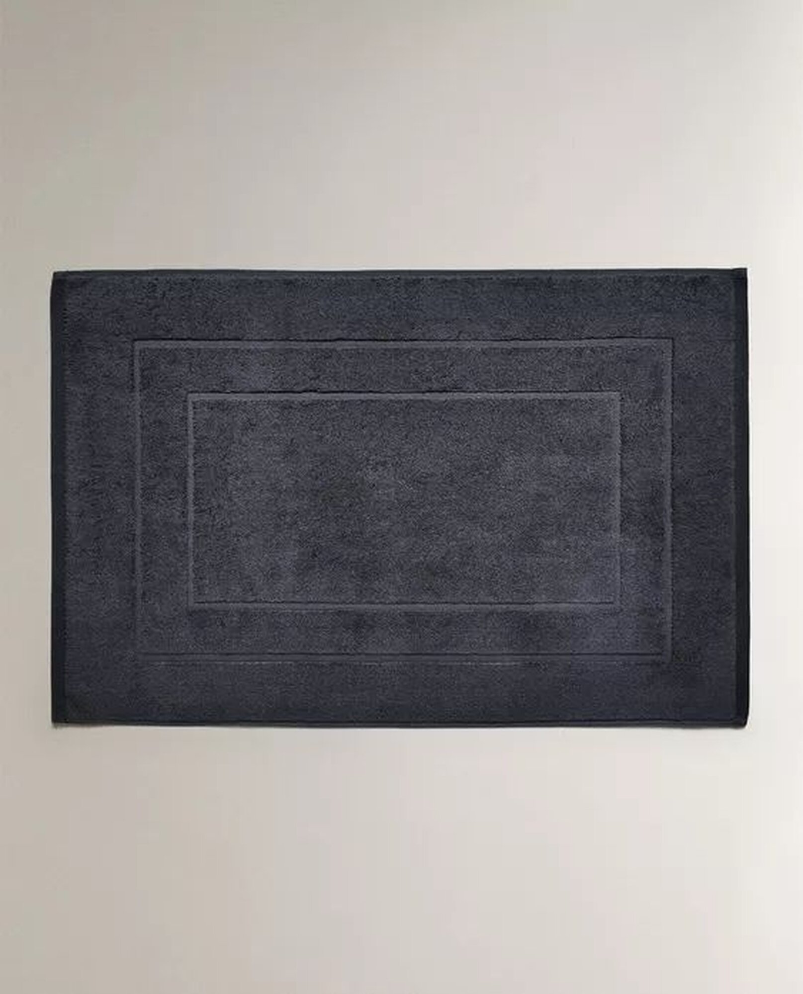 Коврик для ванной ZARA HOME 7599/015/800 - противоскользящий хлопковый, 55 х 80 см, цвет черный