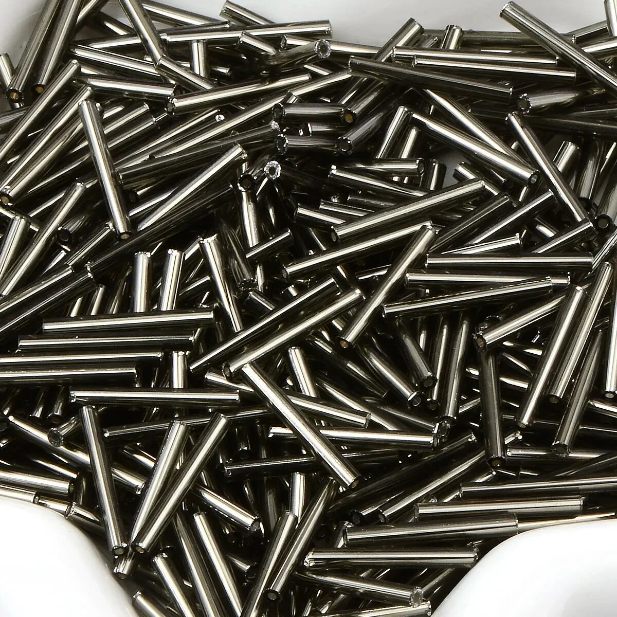 Приблизно 100 шт. 2x0,2 см длинные стеклярусные бусины для изготовления ювелирных изделий DIY ремесла ручной работы разделительные бусины браслет украшения