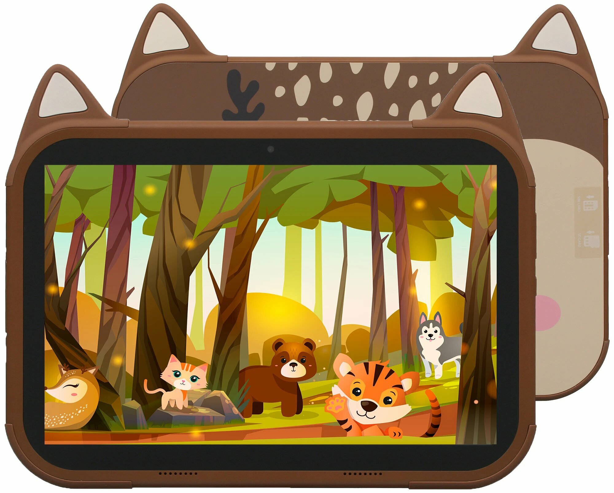 Планшет KENSHI Kids E18 LTE 64 ГБ бежевый