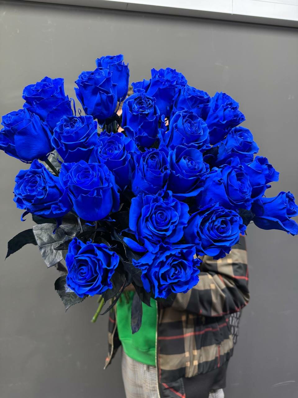 Синие розы / 15 синих роз/ букет из синих роз / синие розы доставка