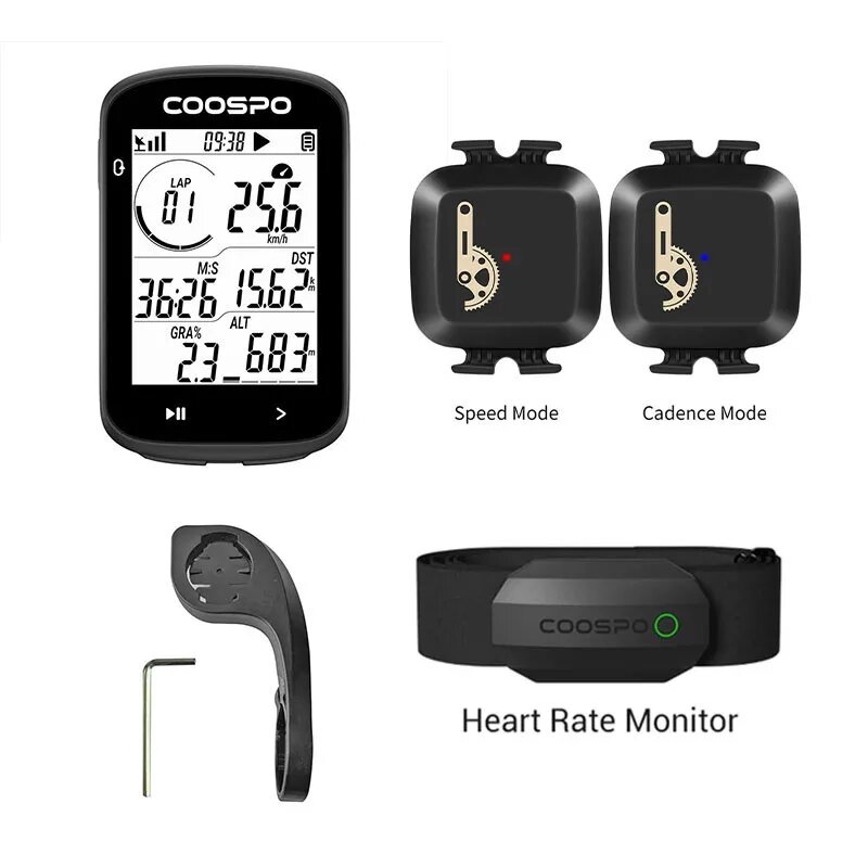 COOSPO CS300 велокомпьютер GPS CS300 Set 4