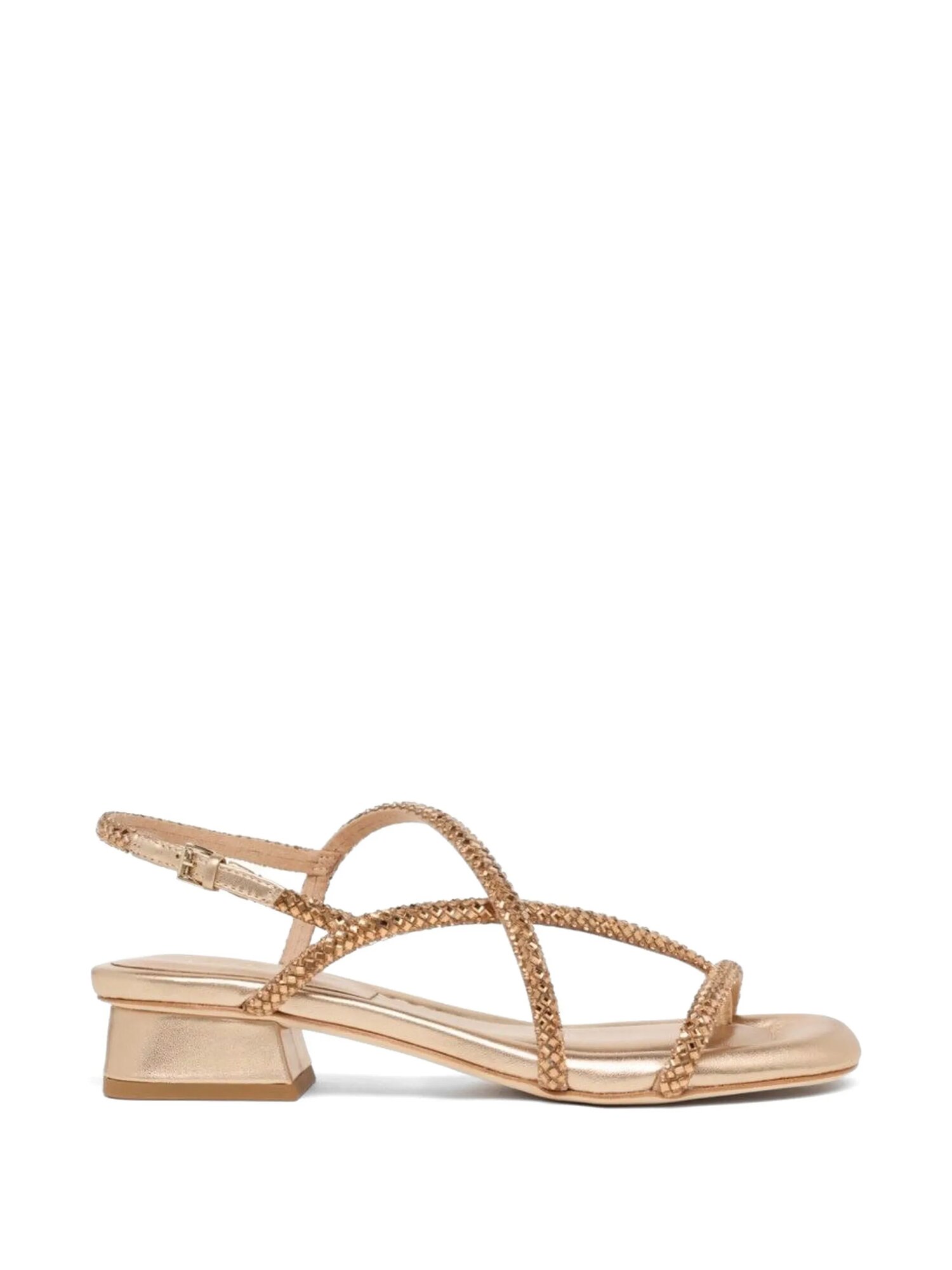 Босоножки Embellished strap sandals