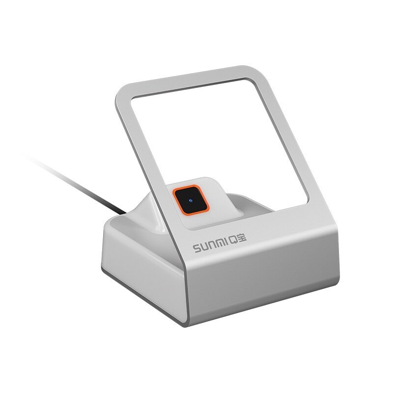 Сканер штрих-кодов Sunmi NS010 стационарный для магазина кассы, платформенный QR считыватель USB кабель