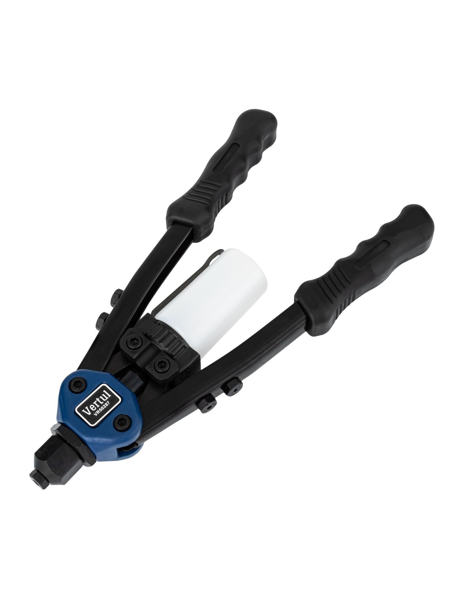 Заклепочник Vertul VR50287, для вытяжных заклёпок, 2.4-6.4мм, серебристый