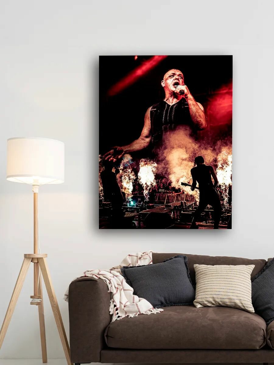 Постер на стену Rammstein , плакат 1шт, А2 размер. — фото 1