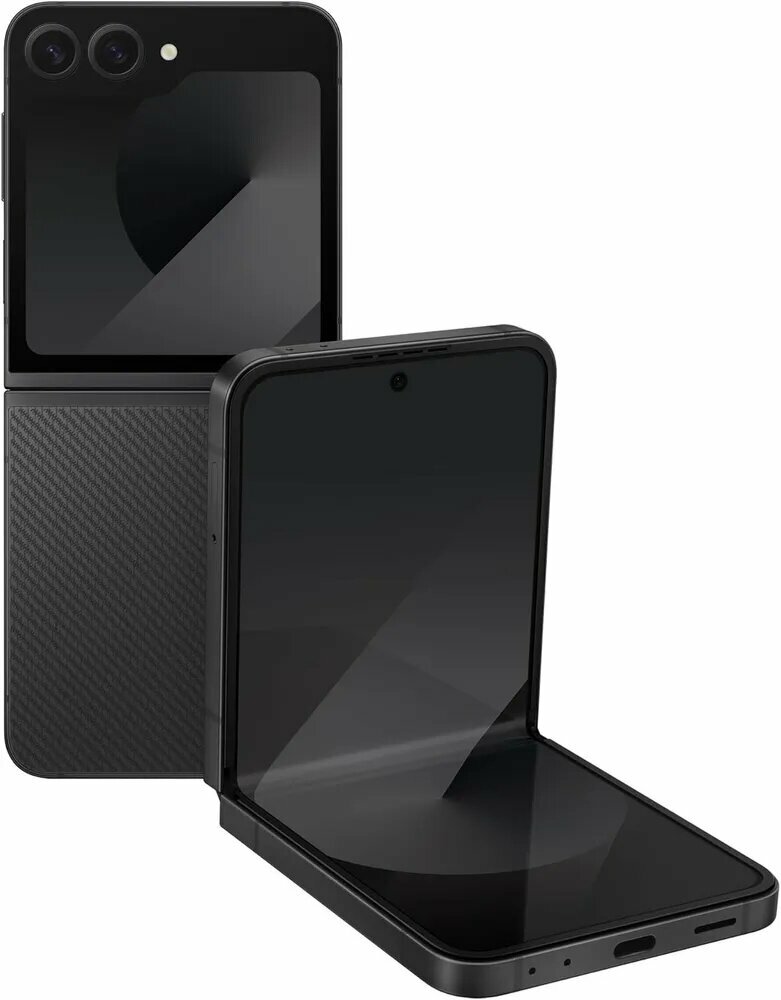 Восстановленный Samsung Смартфон Samsung Galaxy Z Flip6 Global 12/256 ГБ, черный