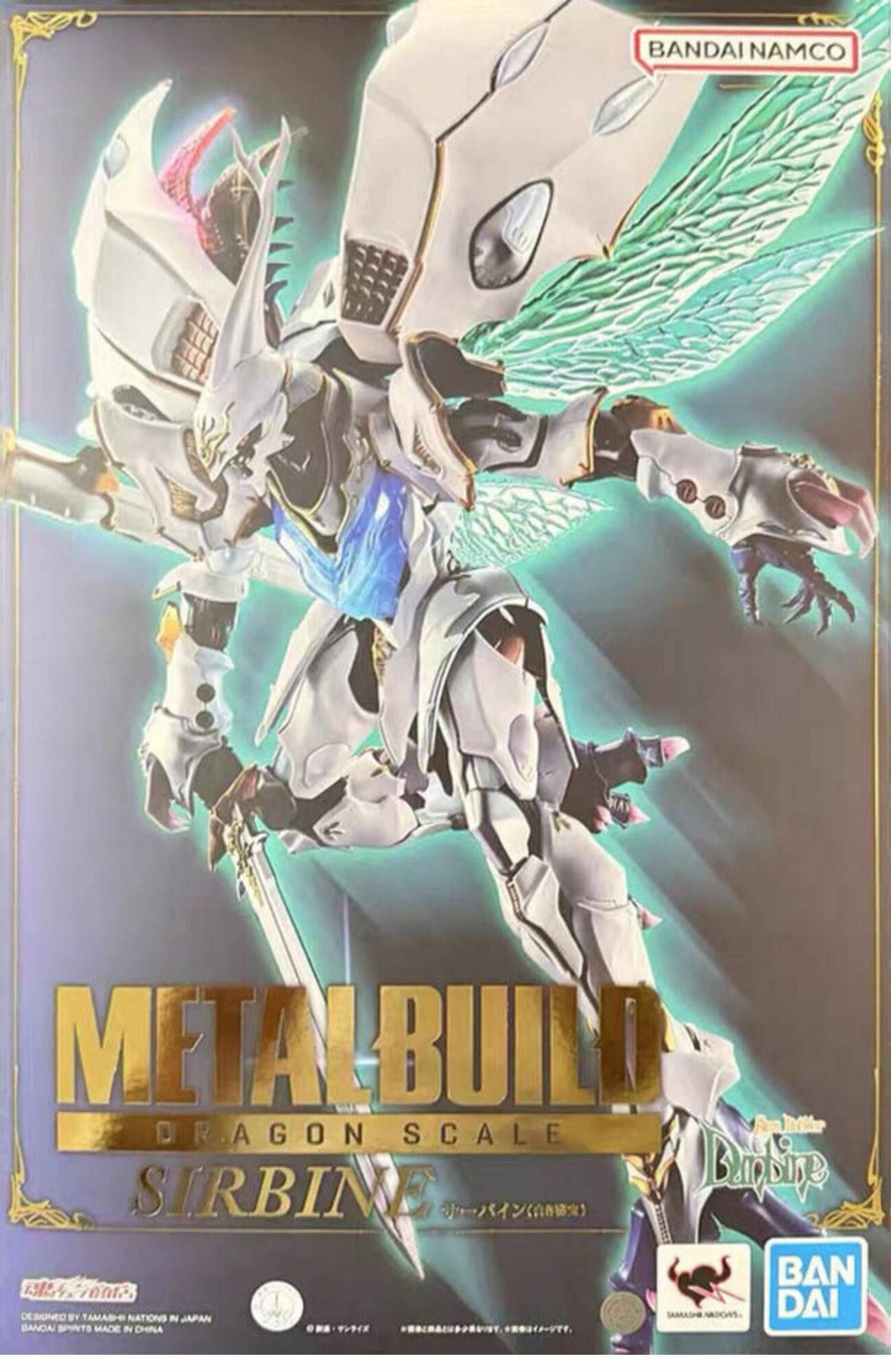 Фигурка Bandai METAL BULID 1/100 DRAGON SCALF SIRBINE MOBILE SUIT Alloy Assemble the Model