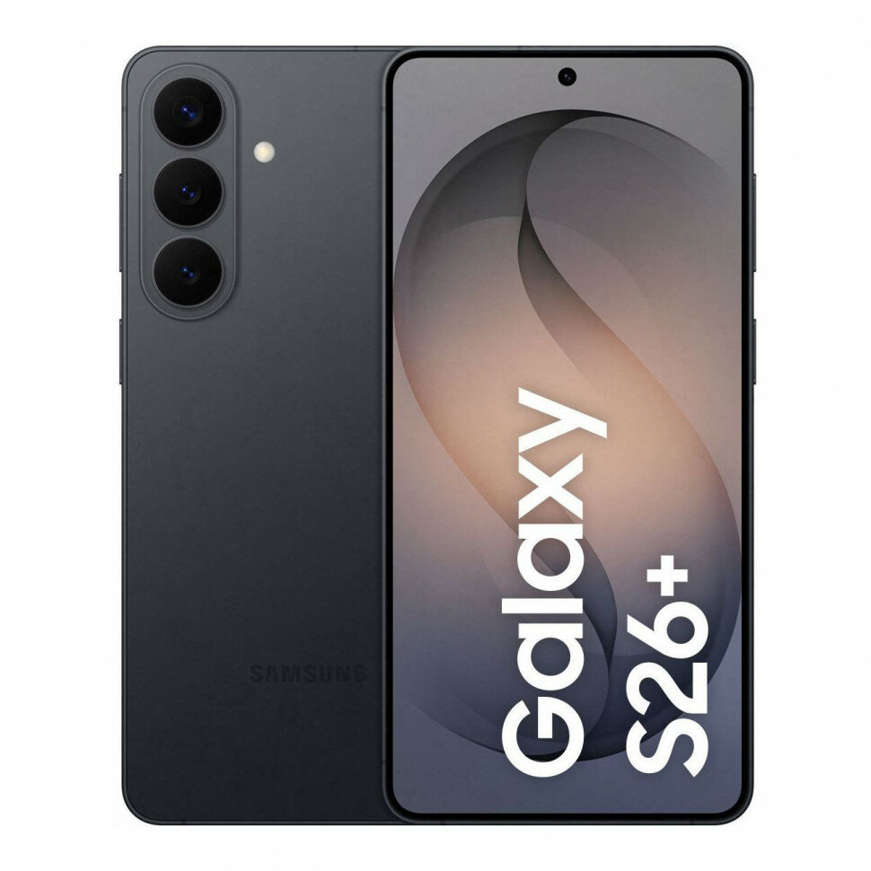 Смартфон Samsung Galaxy S26+ 256Gb Black (Черный)