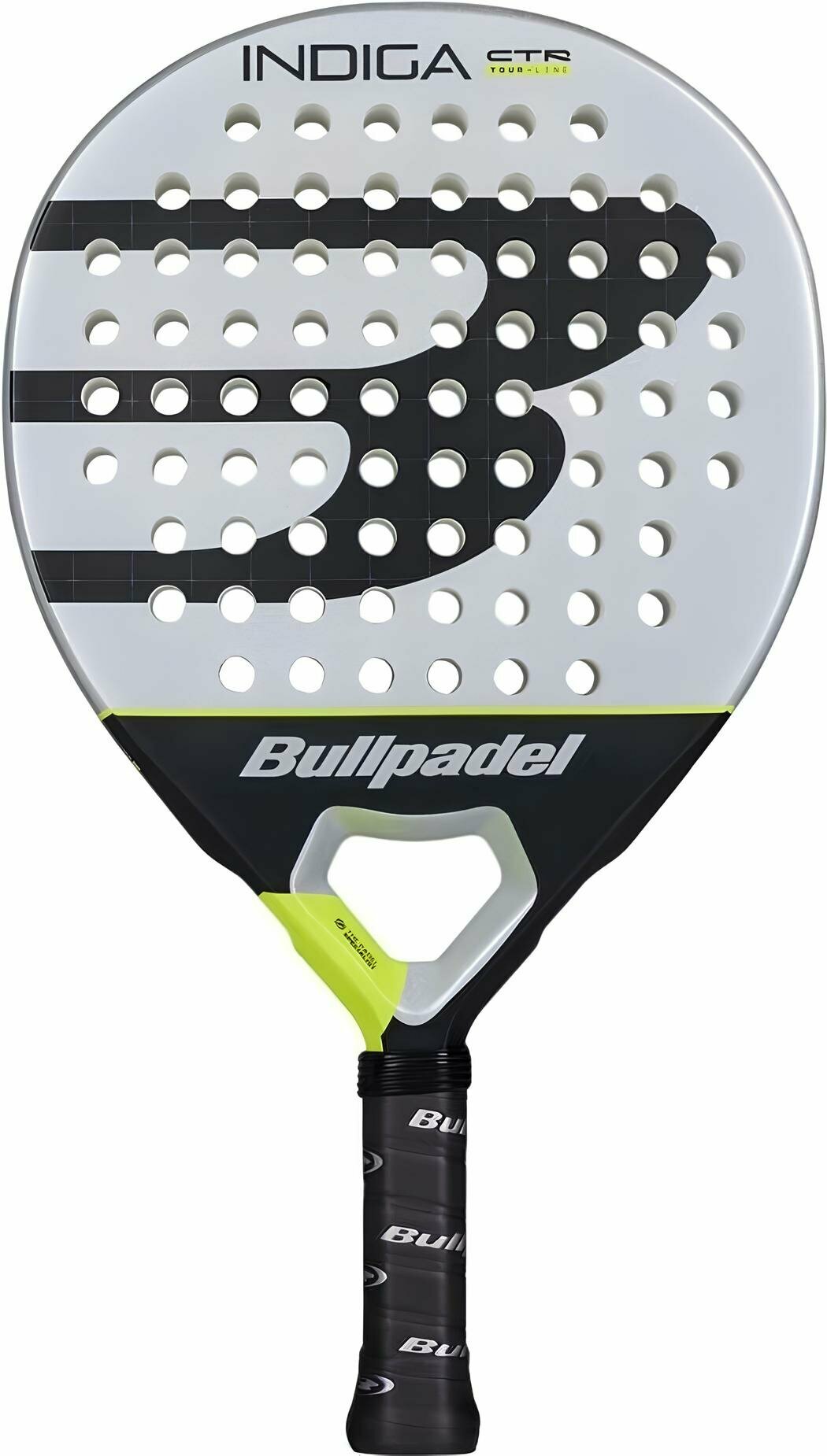 Ракетка для падел тенниса Bullpadel Indiga CTRL 2026 Серый Зелёный