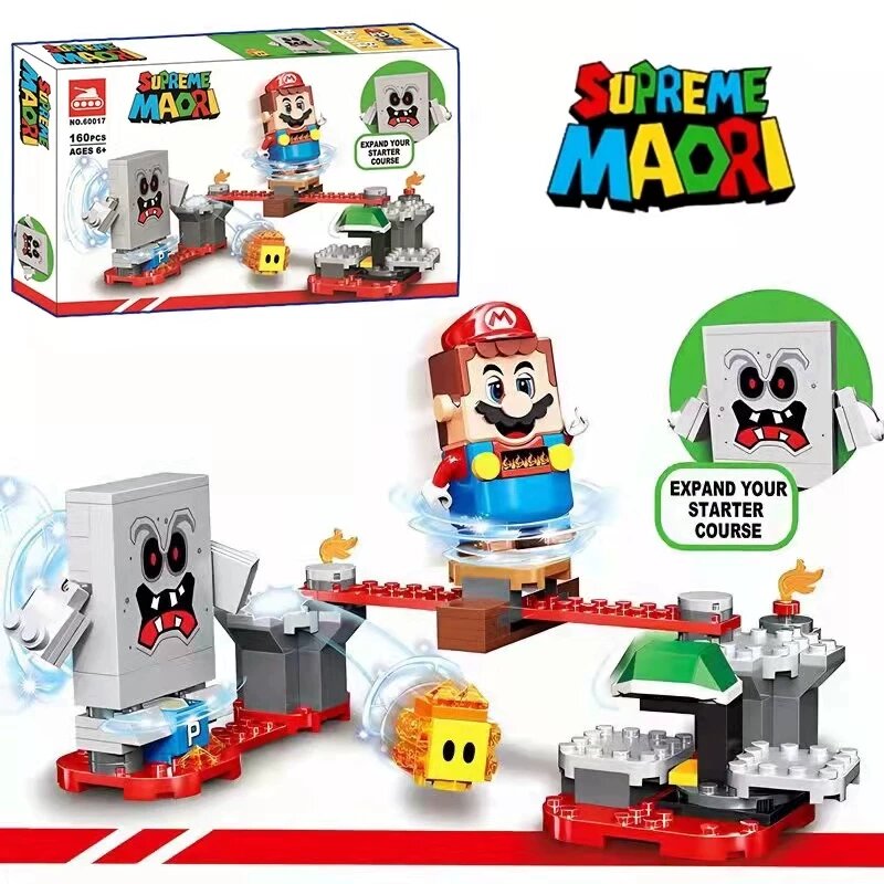 Набор LEGO Super Mario Вулканический монстр 71387 - конструктор для детей, приключенческий вызов
