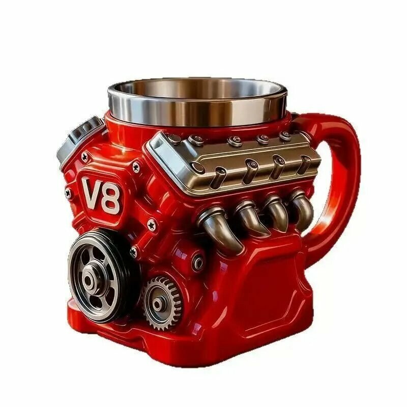 Чашка "Двигатель V8", 200 мл — фото 1