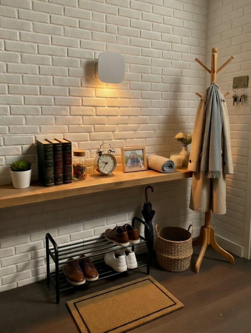 Декоративный валик " Гладкий кирпич"