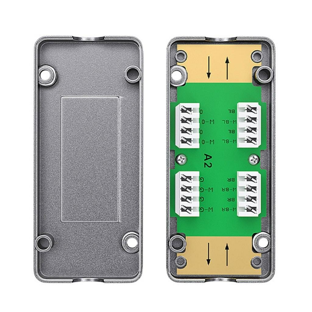 Коробка распределительная RJ45, CAT6A, экранированная