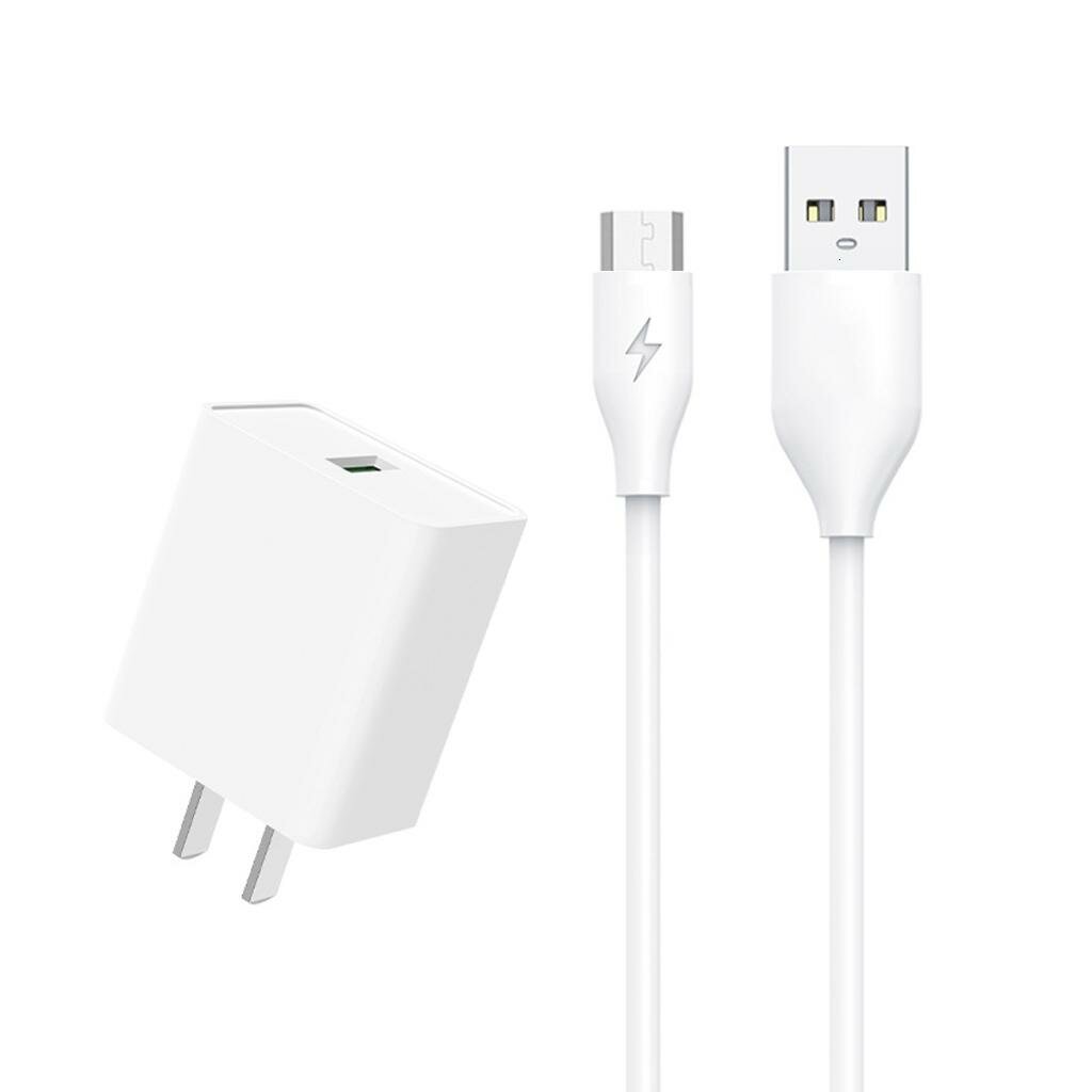 Адаптер USB-C 18 Вт для быстрой зарядки, Micro USB установил НАС