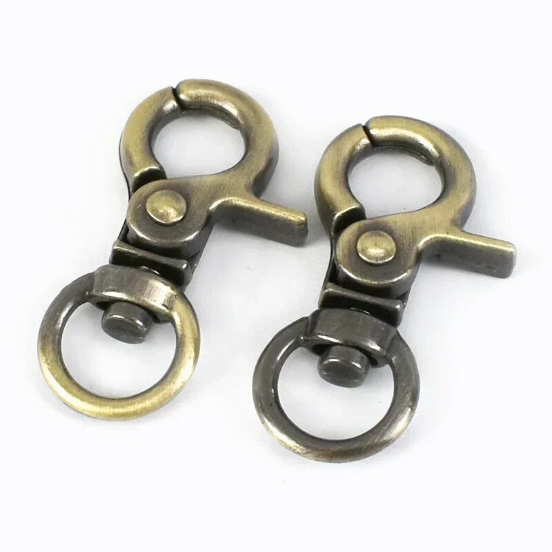 Металлические пряжки Meetee 10 мм 10Pcs, Brass