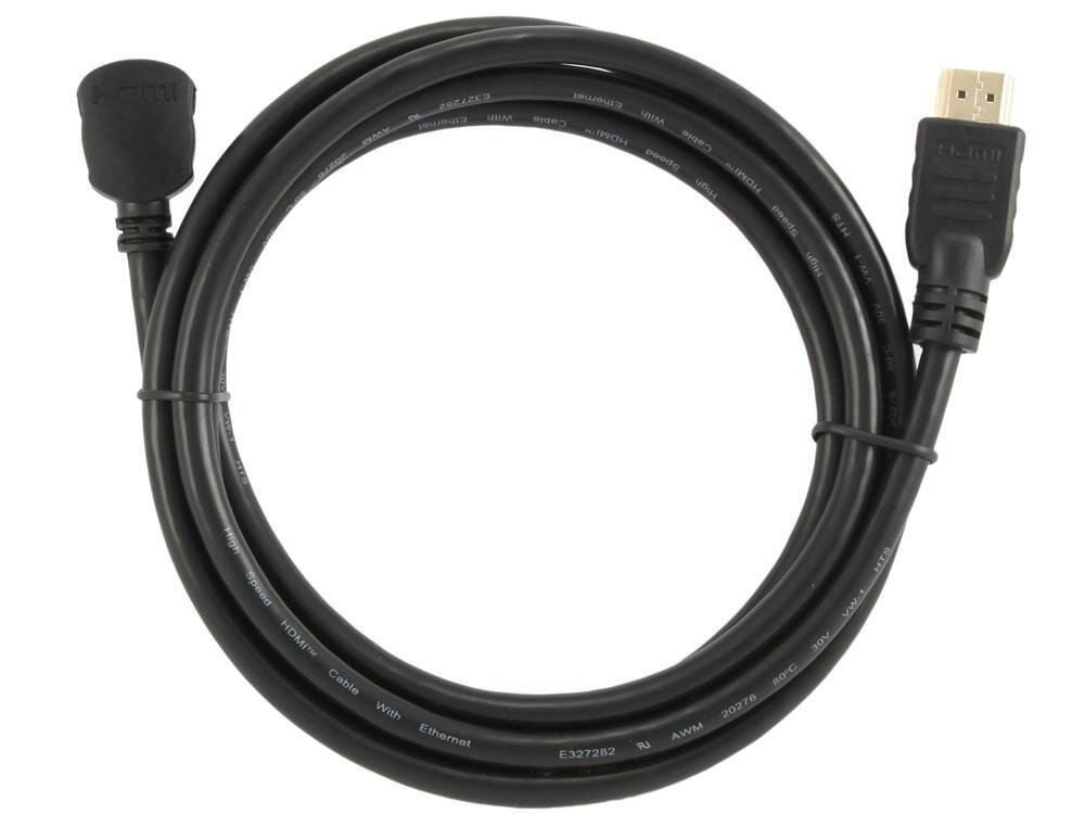 Кабель HDMI 1.8м Gembird CC-HDMI490-6 круглый черный