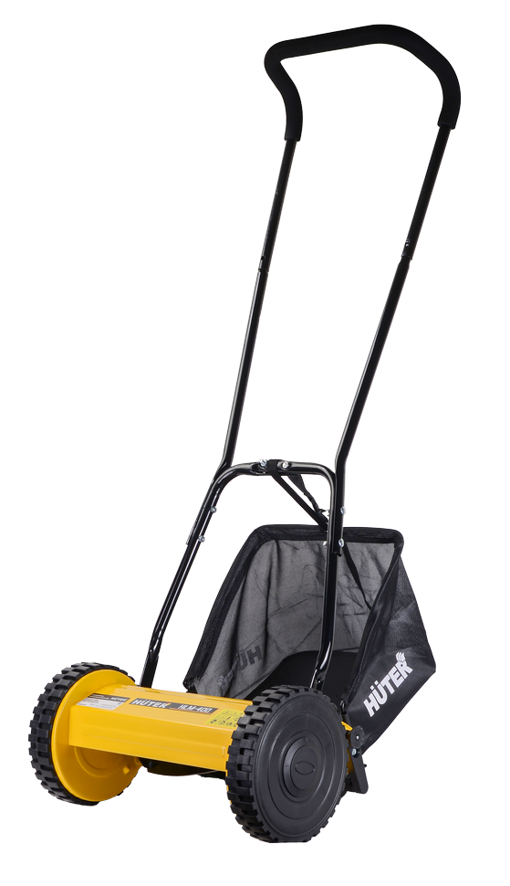 Газонокосилка механическая, ширина скоса 40см, травосборник 18л HLM-400 Huter