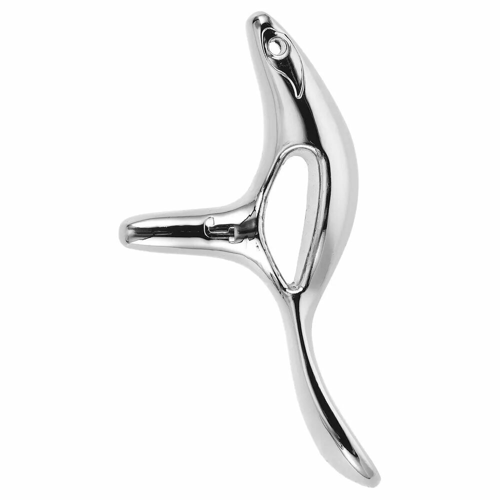 Металлический массажер гуаша треугольной формы для глубокой проработки тканей и снятия мышечного напряжения дома