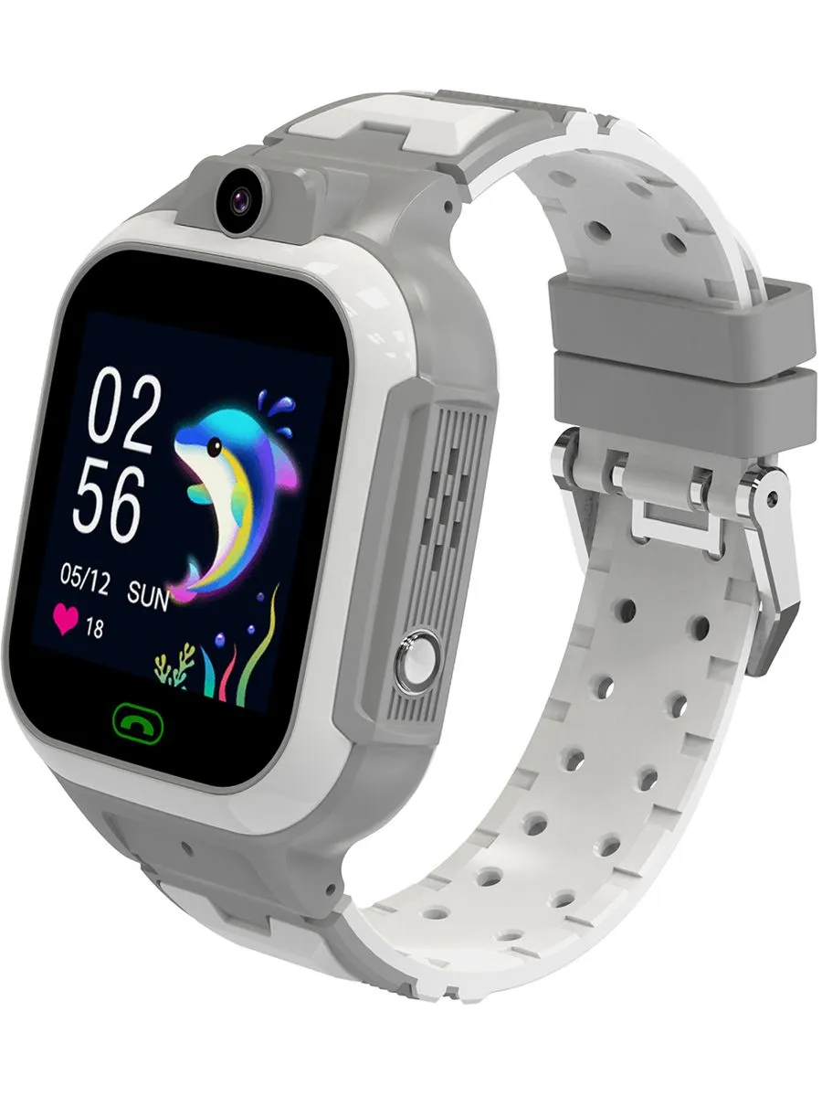 Смарт-часы Fontel KidsWatch 4G Active Серый 2G, 3G, 4G WiFi, Bluetooth, GPS RU