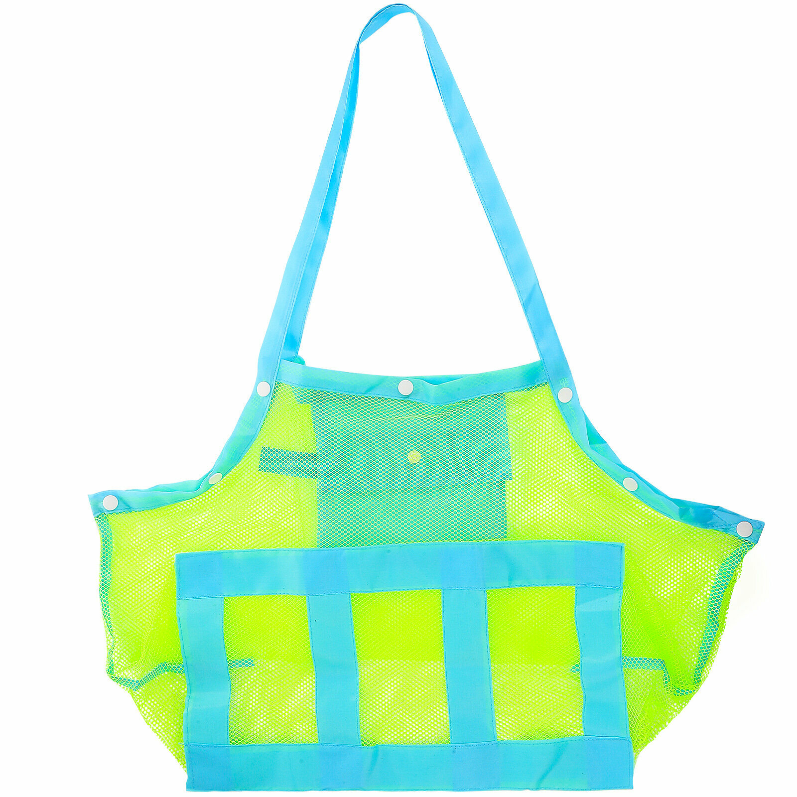 Большая сетчатая пляжная сумка из оксфорда для хранения вещей на пляже и отдыхе