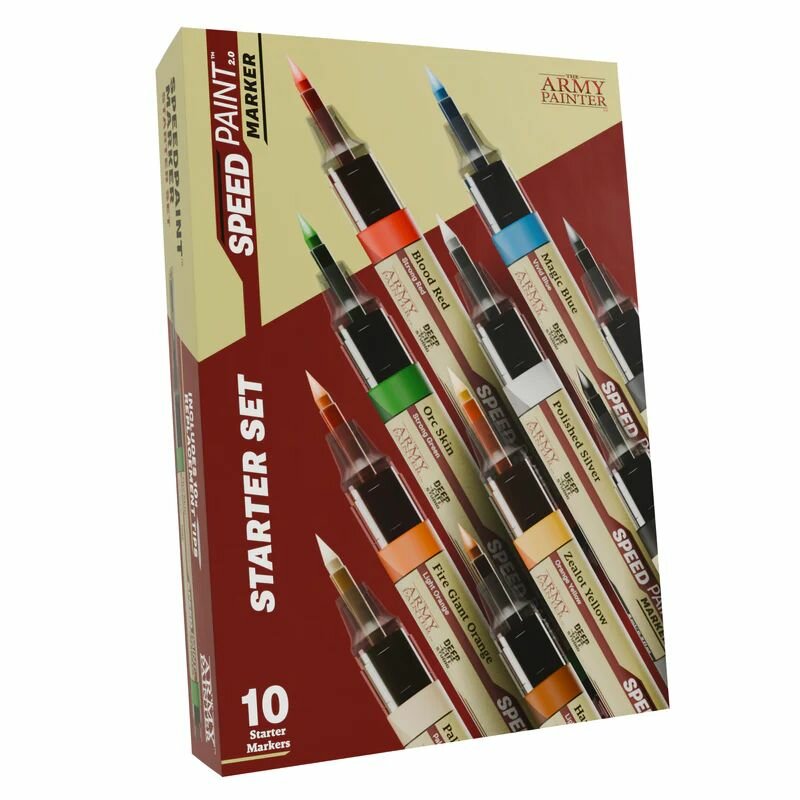 Набор акриловых маркеров Army Painter Speedpaint Marker: Starter Set