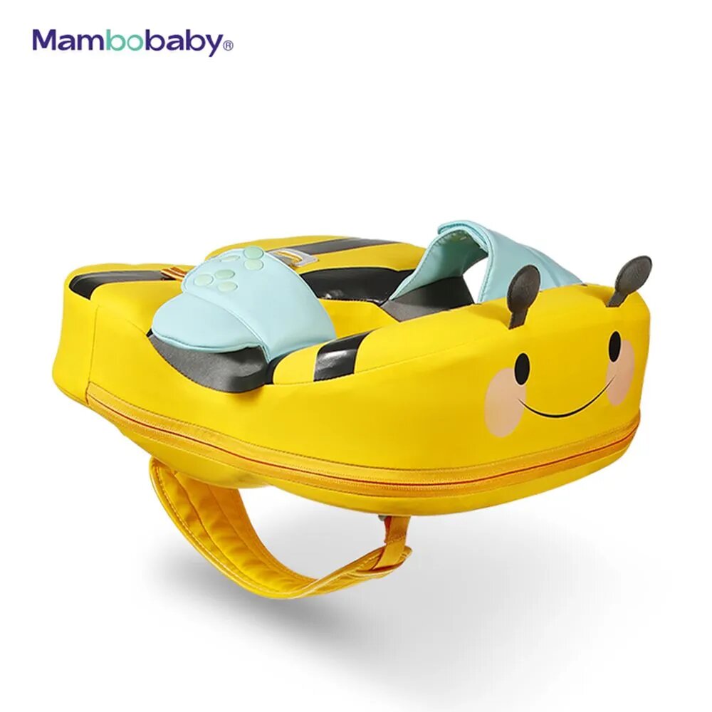 Детское кольцо для плавания под мышками Mambobaby, желтое