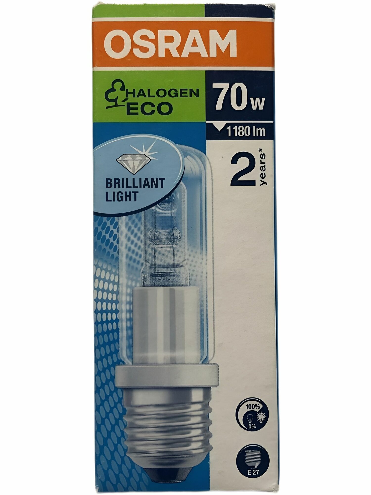 Лампа Osram 64400 ECO E27 70W Halolux Ceram