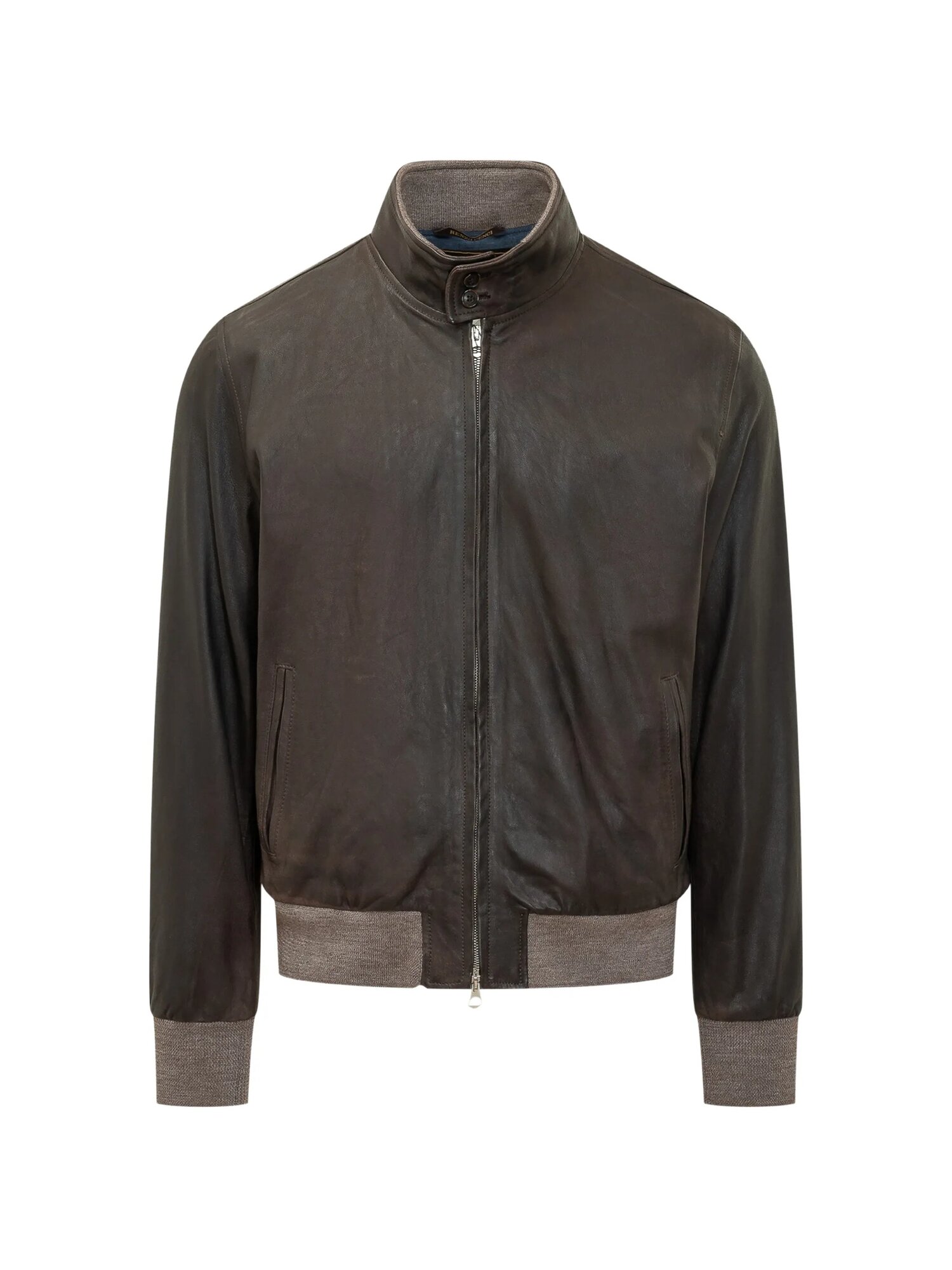 Бомбер High-neck bomber jacket