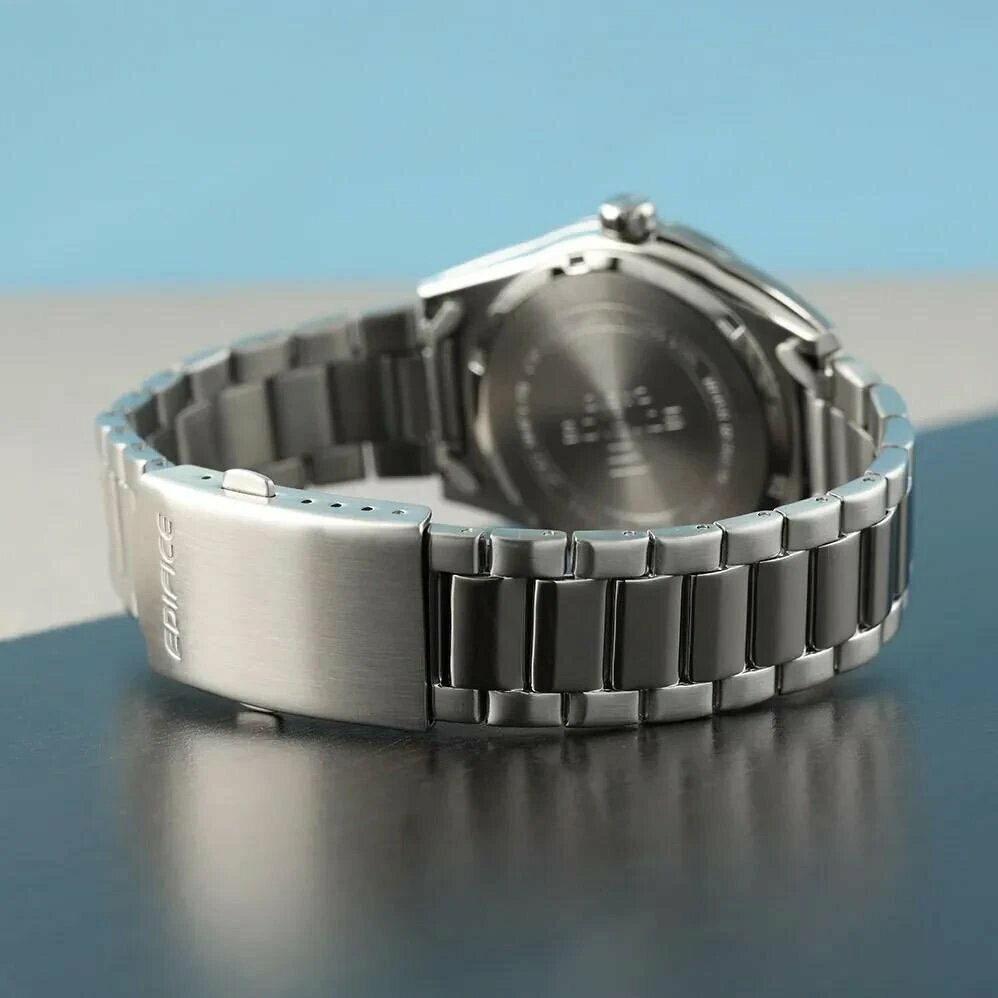 Наручные часы CASIO Edifice, белый, серебряный — фото 1
