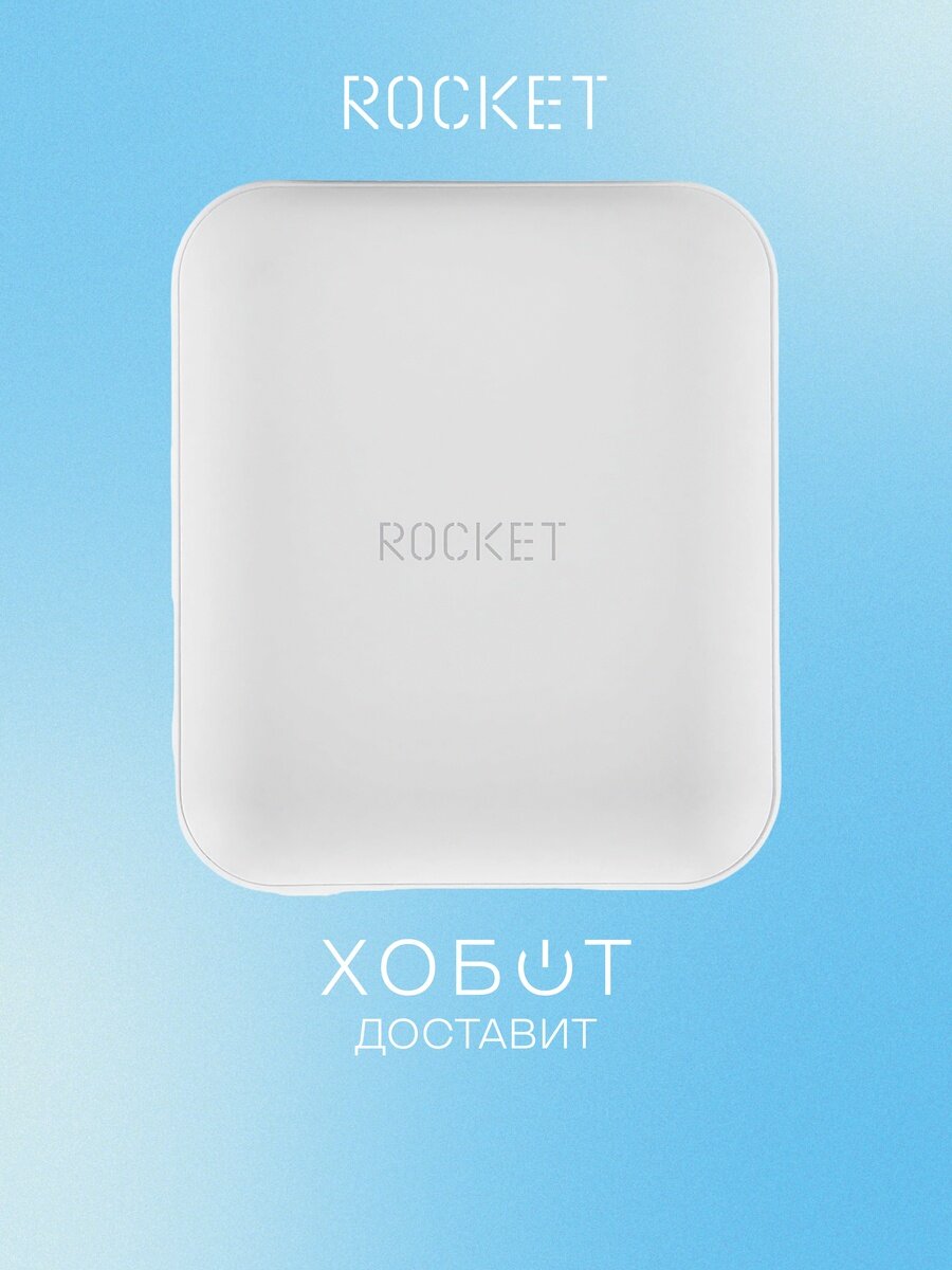 Внешний аккумулятор Rocket MagSafe Premium Joy 10000 мАч 3 в 1 белый (RPB519WH10000-PDM)