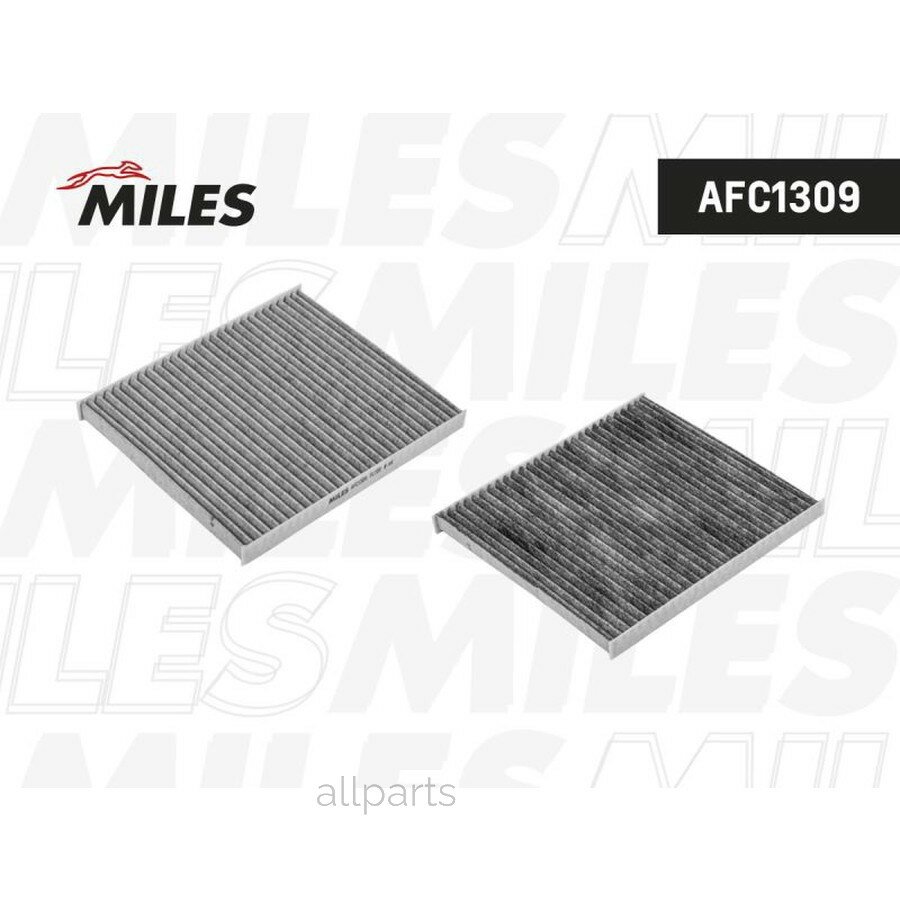 MILES AFC1309 Фильтр салона HYUNDAI SOLARIS 11- угольн.