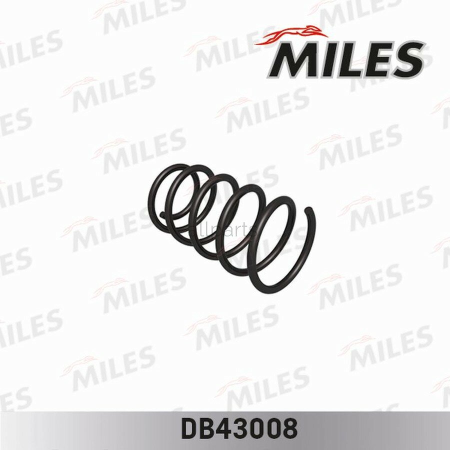MILES DB43008 Пружина подвески RENAULT LOGAN 1.6 04- / LARGUS 1.6 12- передняя