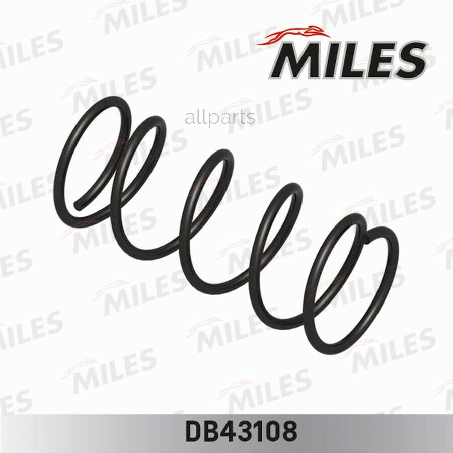 MILES DB43108 Пружина подвески FORD FOCUS 1.4/1.6 98-04 передняя