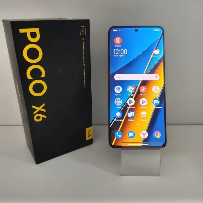 Смартфон Xiaomi Poco X6 5G 12/256 Черный