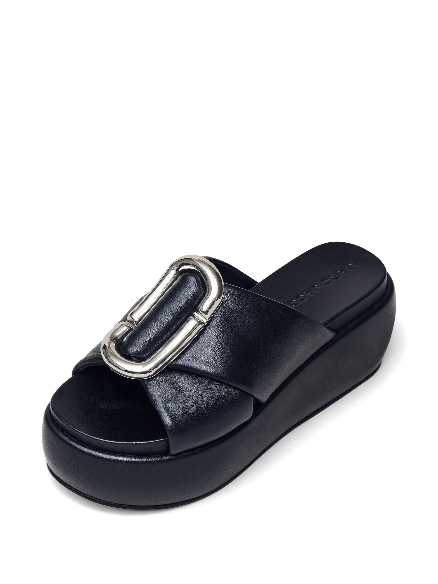 Босоножки MARC JACOBS Pop J Marc platform sandals, размер 39, black/black — фото 1