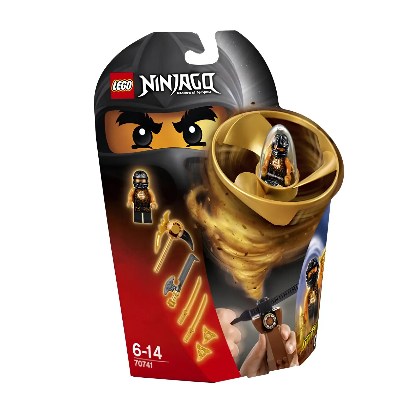 Конструктор LEGO Ninjago 70741 Флайер Аэроджитцу Коула