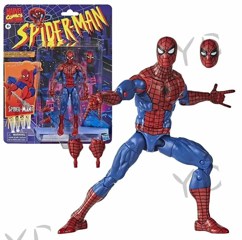Коллекционная экшн фигурка с аксессуарами "Человек-паук" (Spider-man)/"Hasbro"