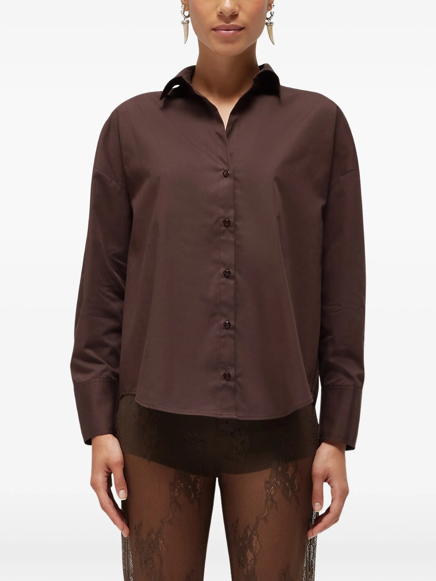 Рубашка Back-slit shirt