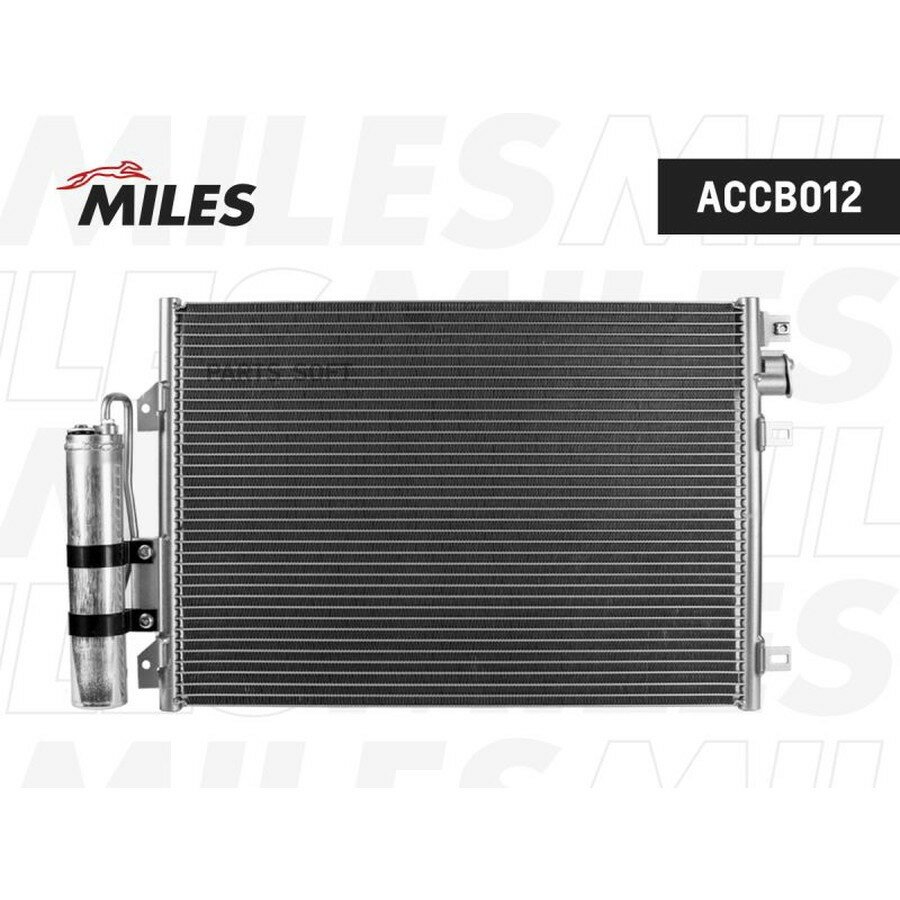 MILES ACCB012 Конденсер RENAULT LOGAN (04-08)/MEGANE I 1.4-2.0/1.9 DCi ()