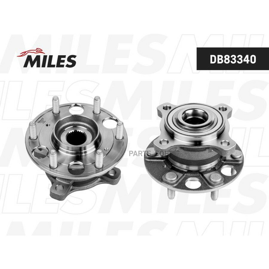 MILES DB83340 Ступица передняя с подшипником Haval H9 (2014-) ()