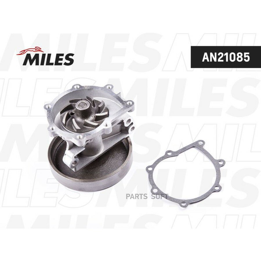 MILES AN21085 Насос водяной SAAB 9-3/9-5 2.0-2.3/RENAULT SAFRANE 3.0 ()